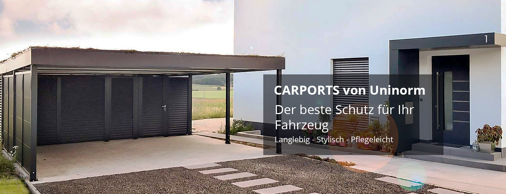 Carport aus Metall jetzt beim Marktführer kaufen | Uninorm